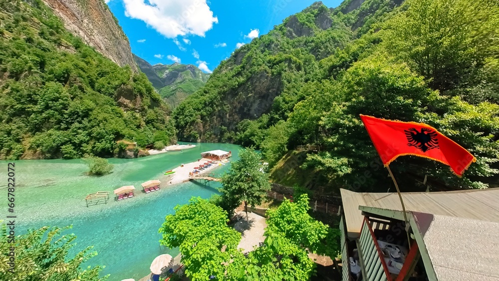 Shala River is a stunning waterway that begins its journey in the Albanian Alps. Its pristine ...
