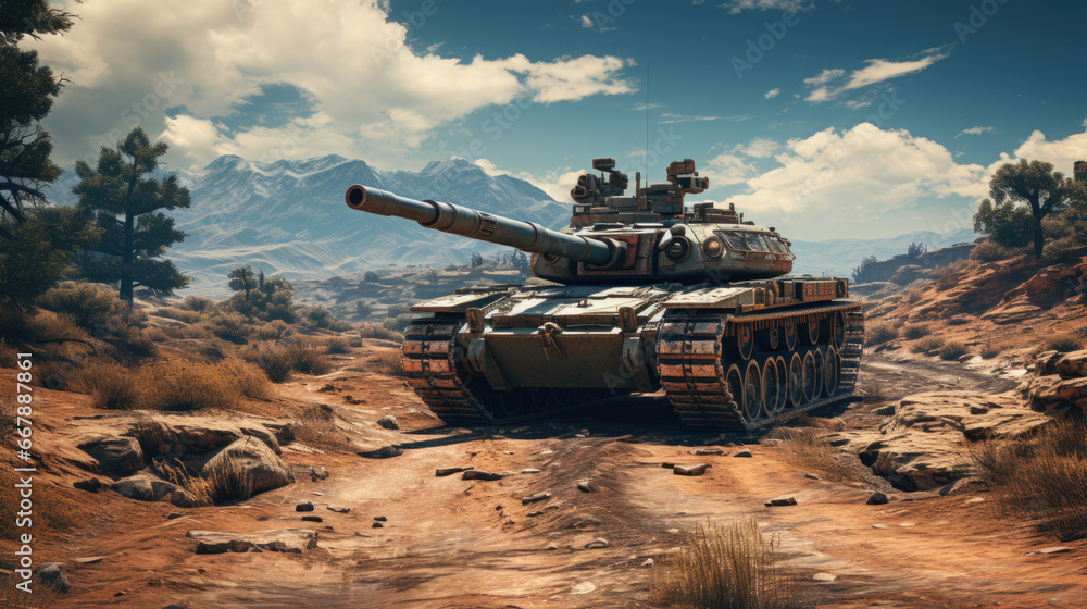 Battlefield actions, different military warships gunfire. Fighter jets ...