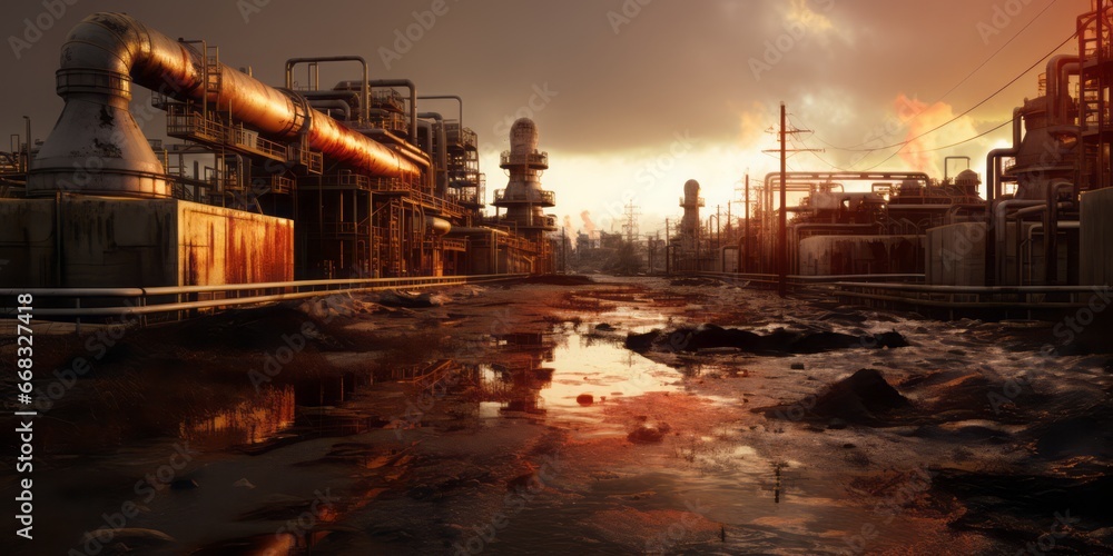 Eco-Transformation: The Gas Sludge Treatment Process Amidst the Legacy ...