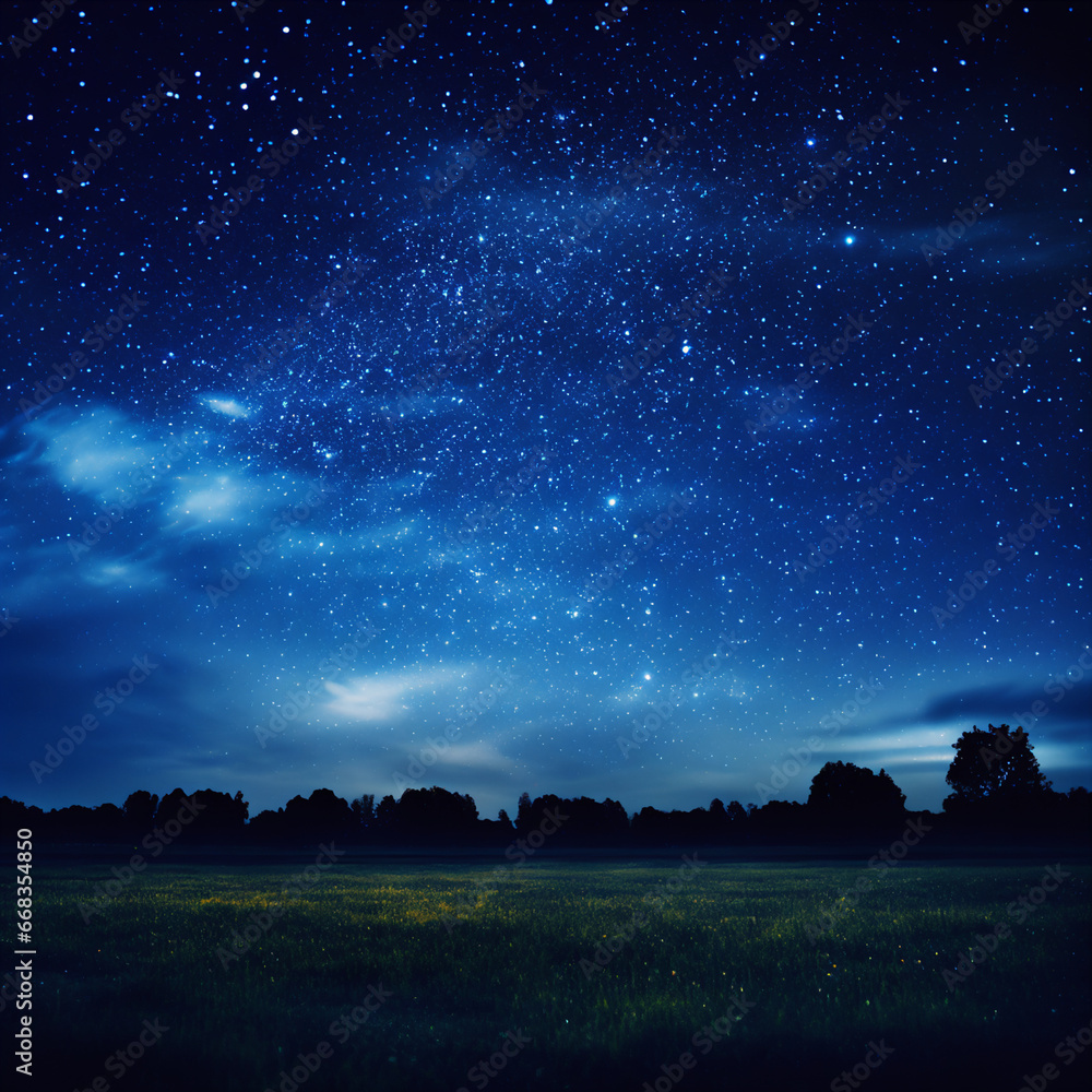 Ultra-Wide High-Resolution Night Sky Background Capture Stock ...