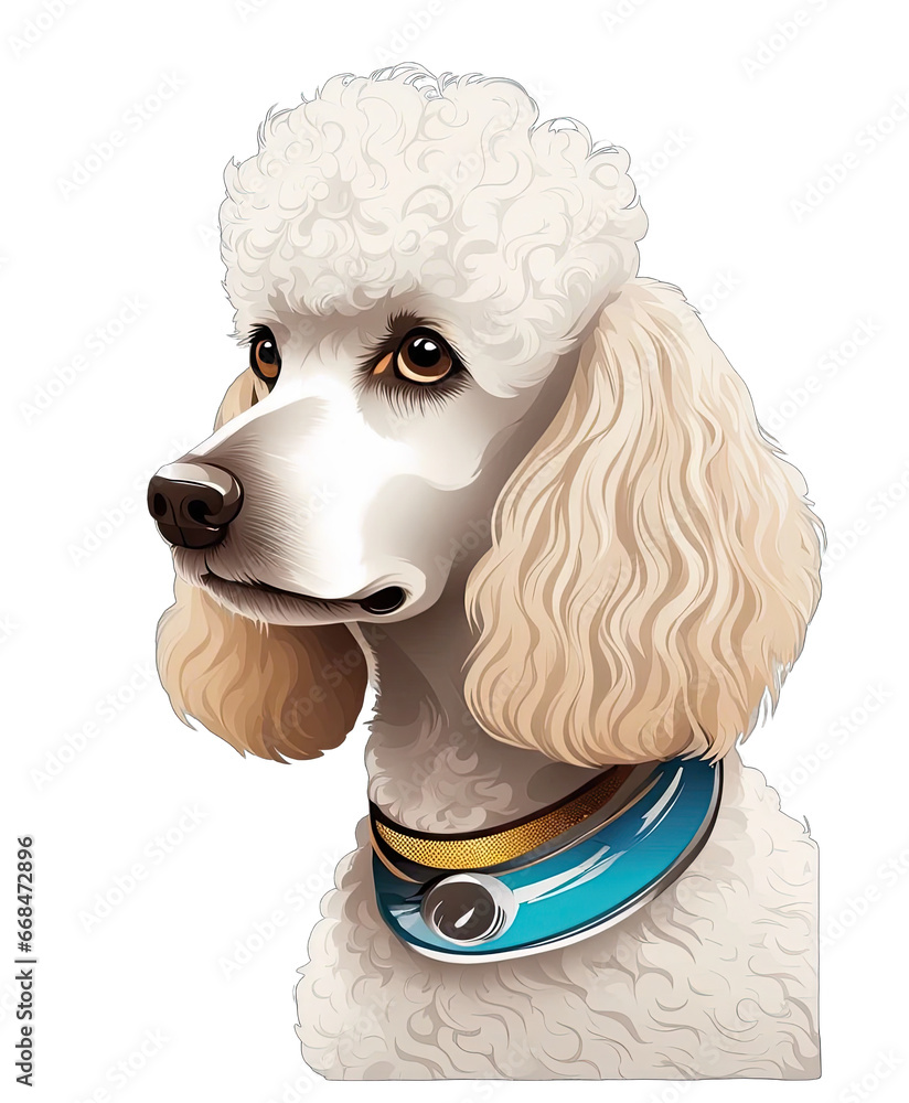 Poodle Clipart png dog clipart printable Poodle head transparent ...