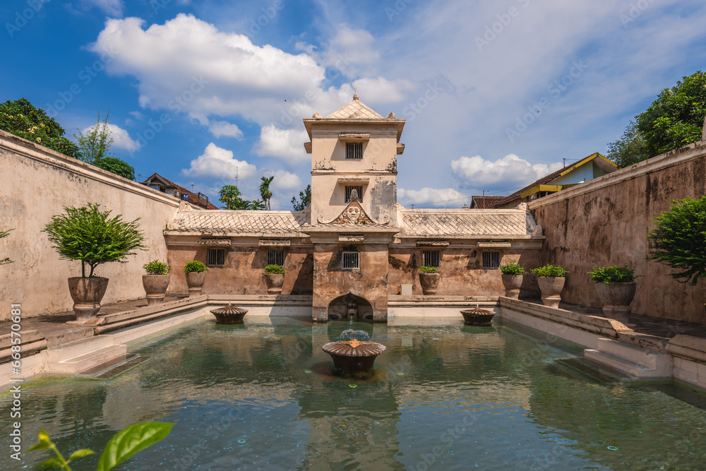 Taman Sari Water Castle, former royal garden of the Sultanate of ...