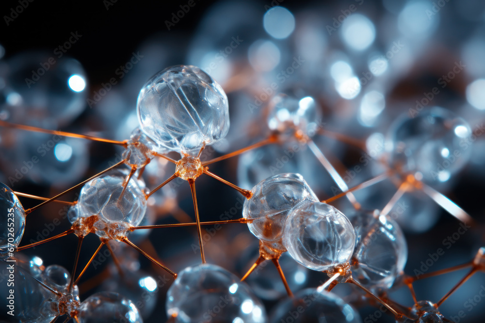 Crystalline structures of salt and sugar grains, demonstrating diverse ...