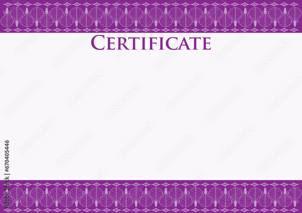certificate background vector illustration,ready to print . good ...