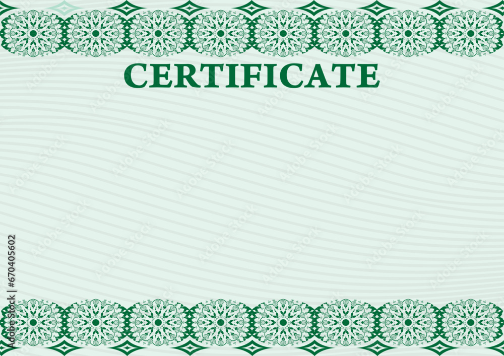 certificate background vector illustration,ready to print . good ...