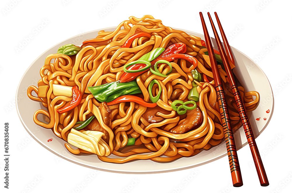 Chow Mein png Noodles png Chinese fried chow mein png Chicken chow mein ...