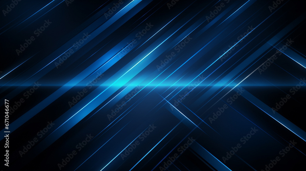 Abstract blue banner. Glowing Background. PowerPoint slides background ...