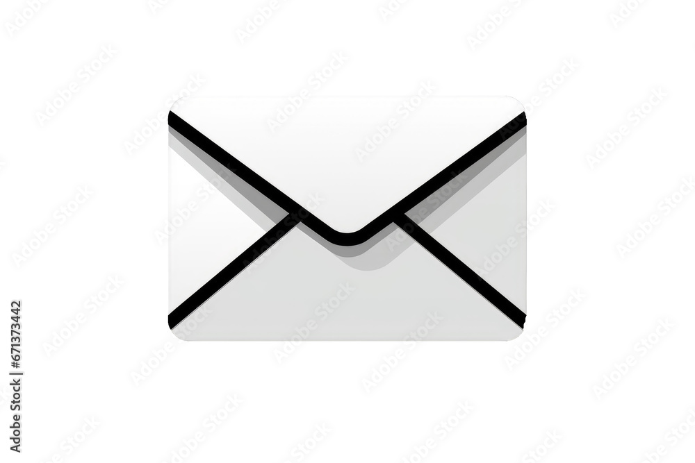 Take a look at the mail icon. It's a vector illustration that ...