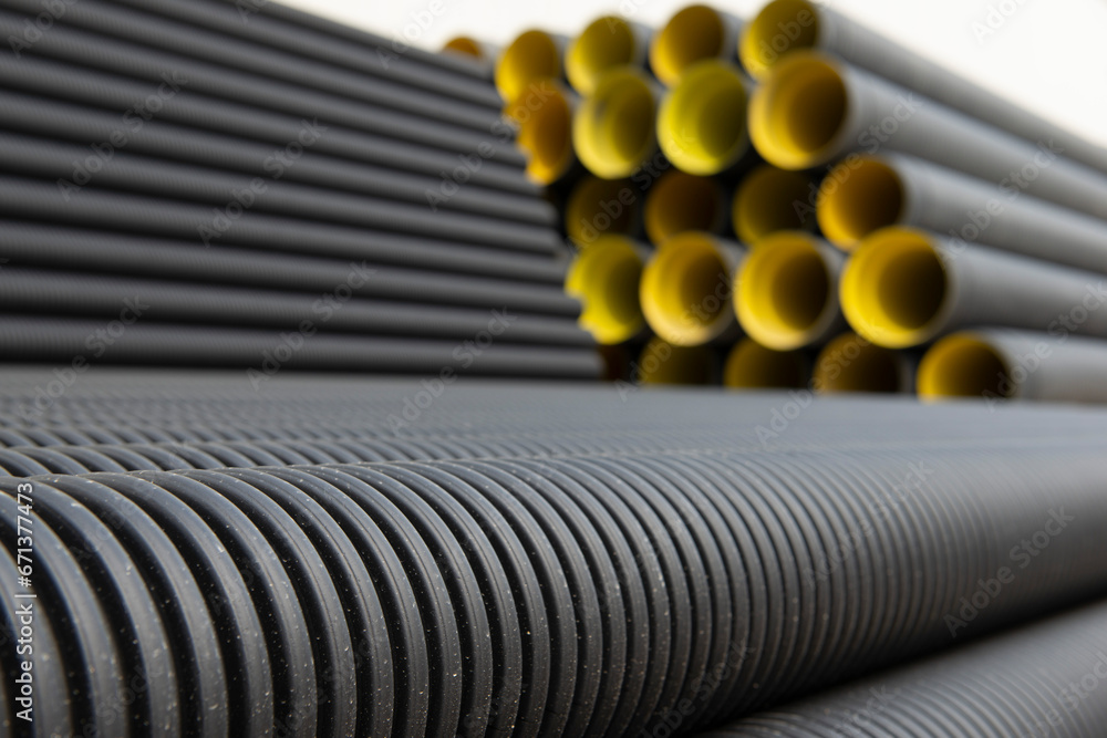 Drainage Corrugated Pipe Land Drainage Pipe, Manufacture of plastic ...