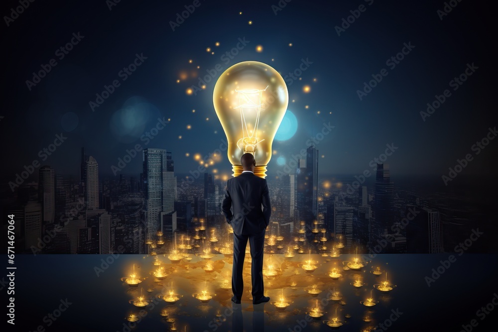 Foto Business development inovation concept Generative ai do Stock ...