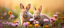 Easter Bunny Garden Free Stock Photo - Public Domain Pictures