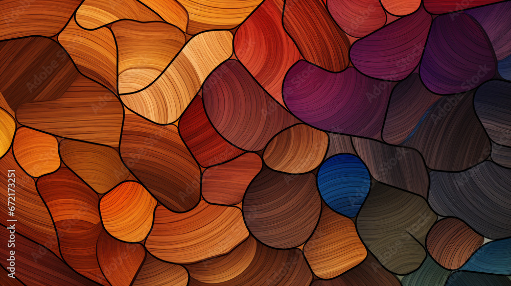 Funky Wood-Inspired Digital Patterns Background for Modern Designs and ...