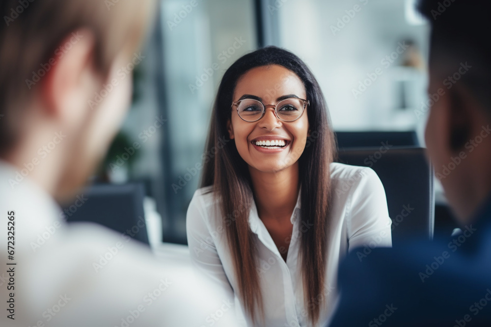 Beautiful Race and Ethnicity Diversity at Work. People From Different ...