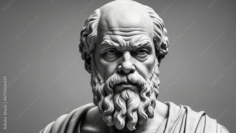Socrates, Greek philosopher from Athens, founder of Western philosophy ...