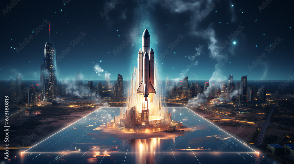 Launch Space Rocket: A Spectacular Journey from Your Laptop, Mobile ...
