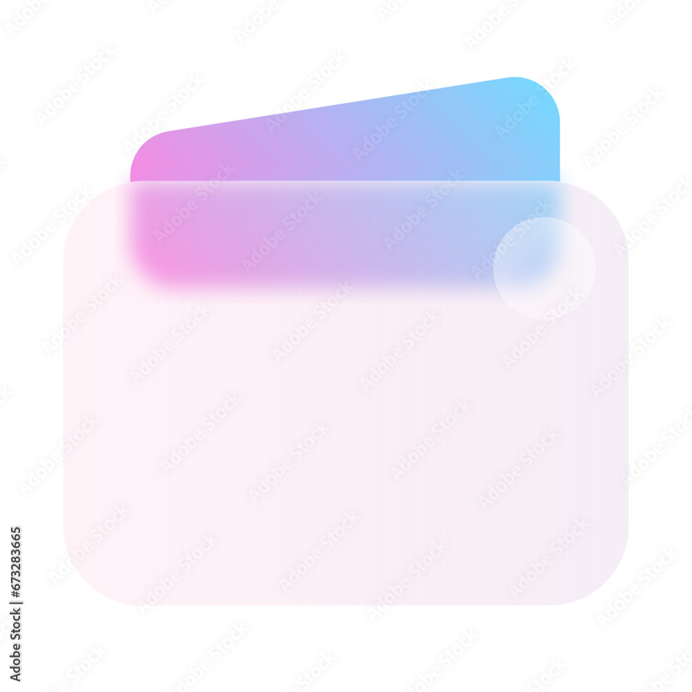 Cardholder Glassmorphism UI Icon Sign and Symbol Design Illustrator Png Svg Stock Vector | Adobe ...