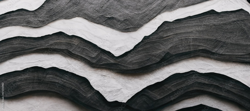 Minimal grey cracked slate stone close up texture, weather erosion ...