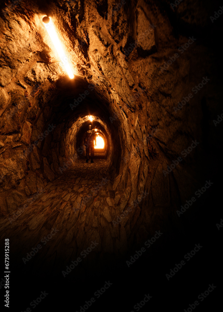 Underground tunnels, shelters and escape routes for the Palestinian ...