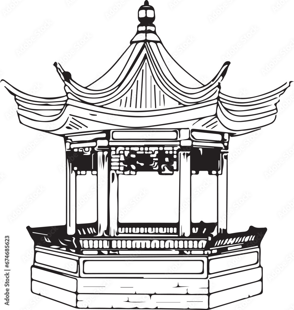 Gufeng Pavilion, Controversial placement of peony pavilion, Beautiful ...