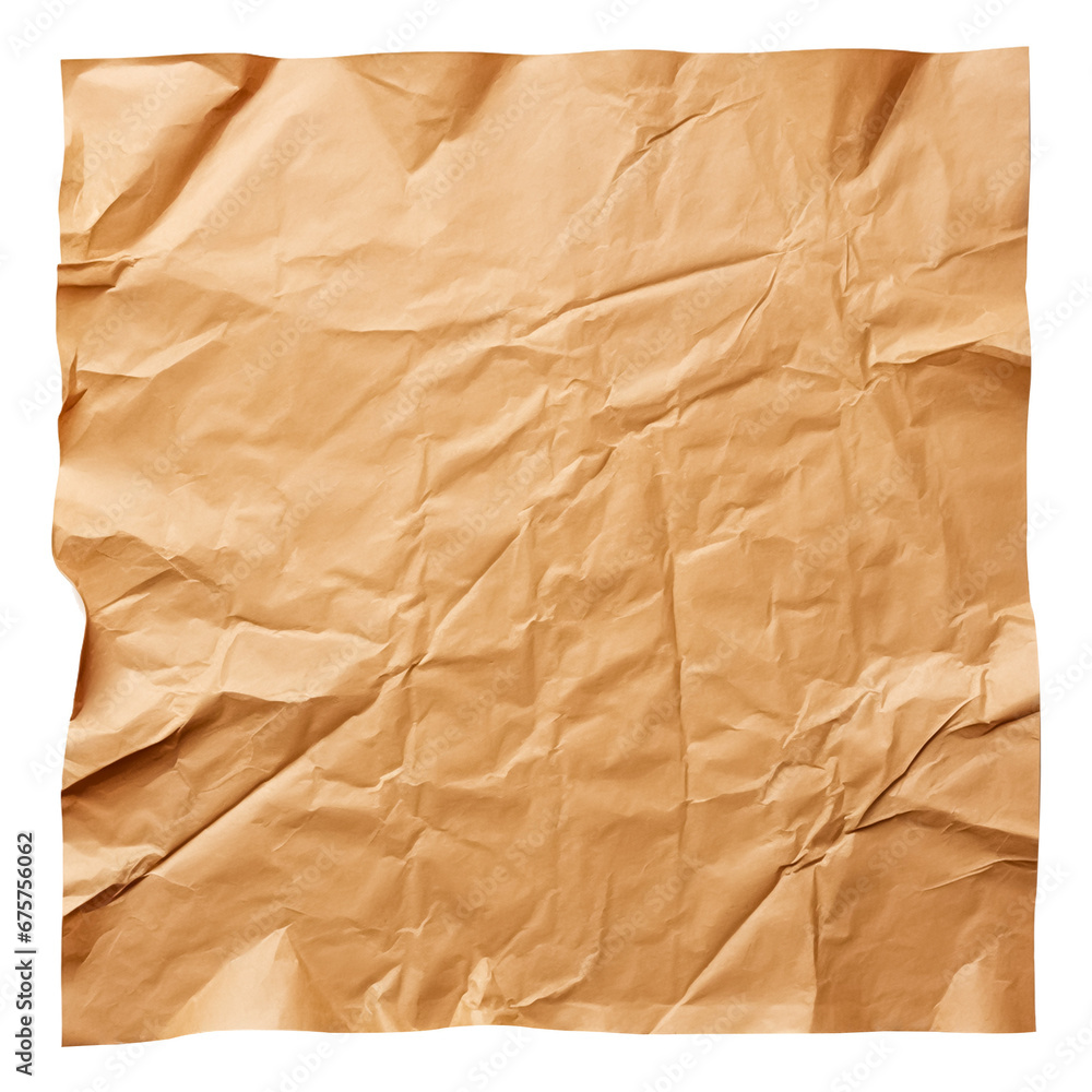 Crafted Textured Background. Close Look at Crumpled Paper in Detail ...