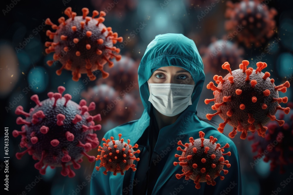 Virus, microscopic infectious agent, nucleic acid, rna dna ...