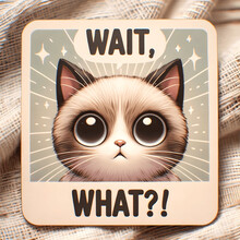 Wait What Blocky Text Free Stock Photo - Public Domain Pictures