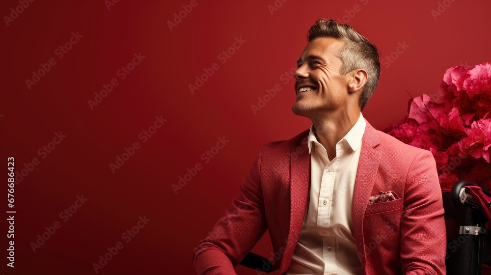 Side View Portrait Young Man Disability, Desktop Wallpaper Backgrounds ...