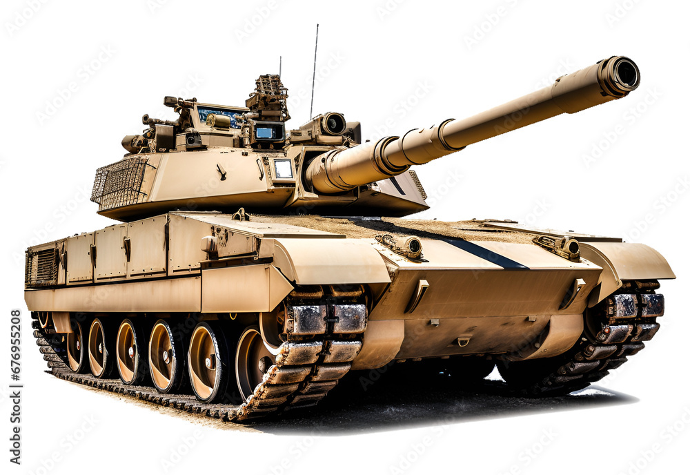 M1 Abrams tank, png stock photo file cut out and isolated on a ...
