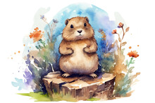 Groundhog Art Free Stock Photo - Public Domain Pictures