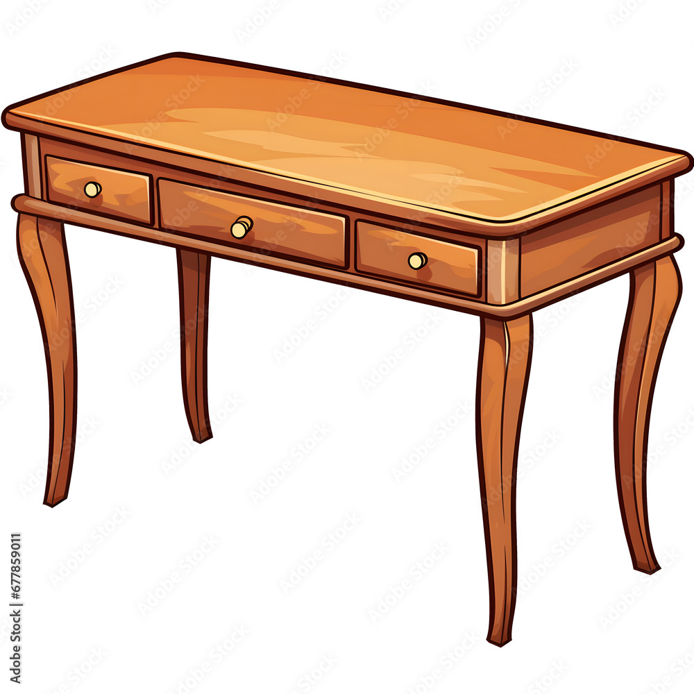 cartoon clipart of Console Table, furniture clipart, interior clipart ...