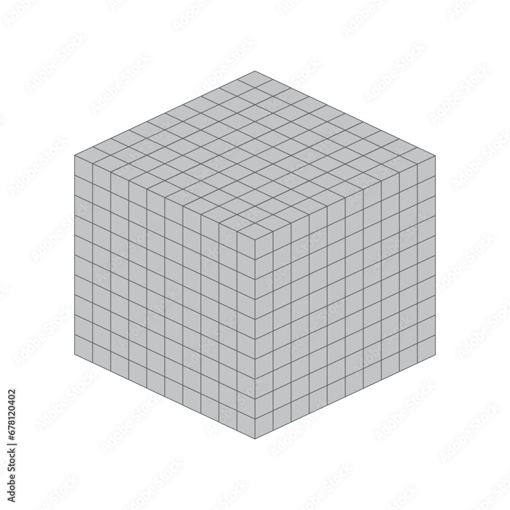 Cubes represent thousands. Learning about base ten blocks. Flats longs ...