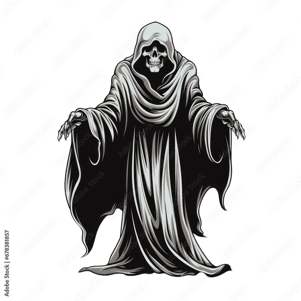 grim reaper the death . Clipart PNG image . Transparent background ...