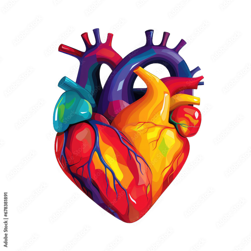 human heart . Clipart PNG image . Transparent background . Cartoon ...