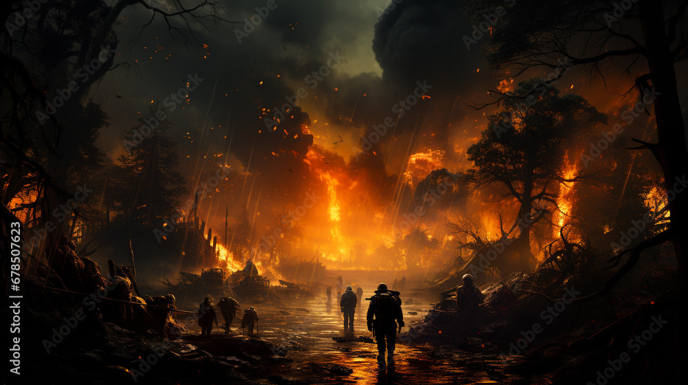 world war background Stock Illustration | Adobe Stock