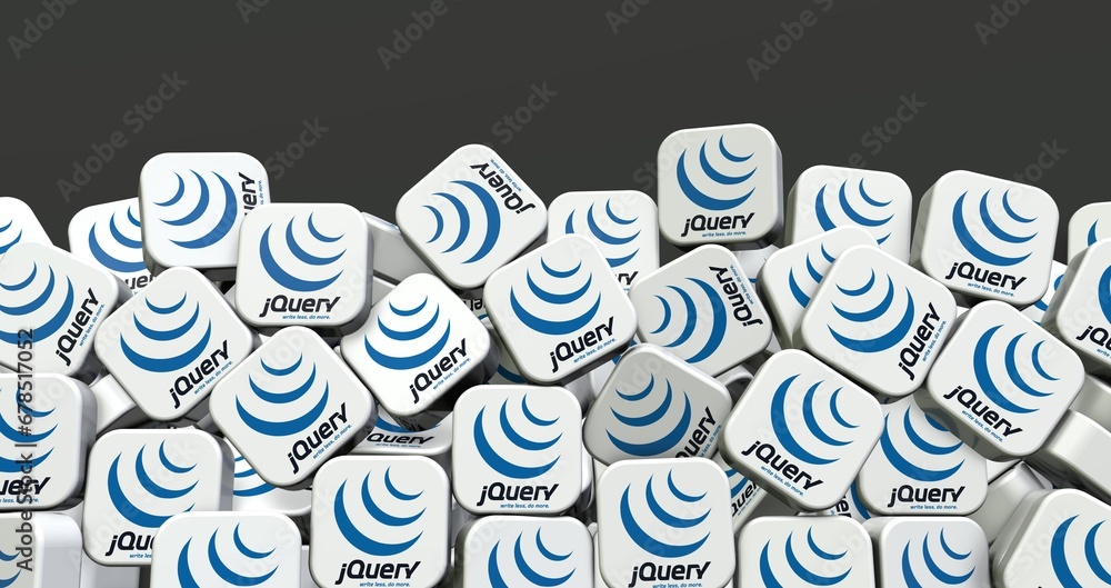 JQuery, Social Media Logos Visual Presentation - Background Design ...