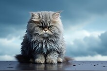Cat In Clouds Free Stock Photo - Public Domain Pictures