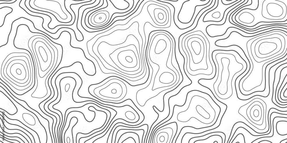 Topographic map background geographic line map with elevation ...