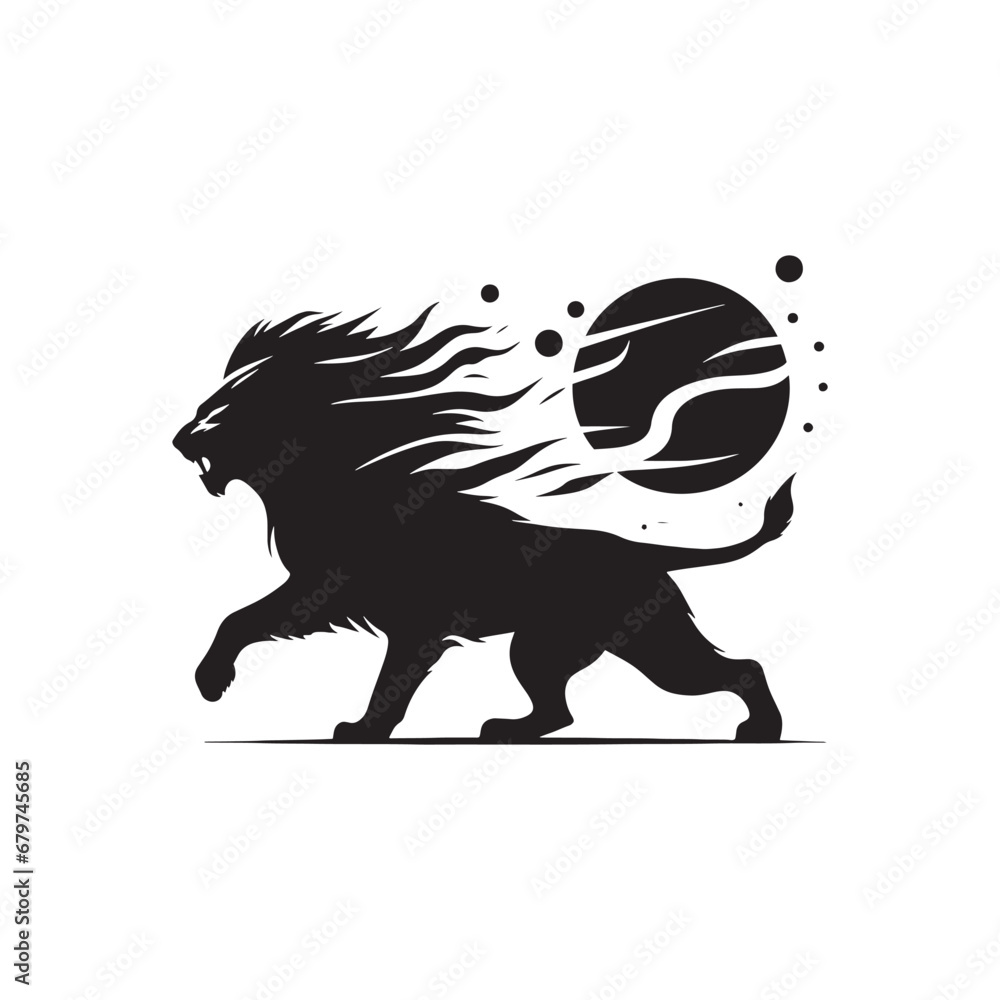 Ninja Lion - A shrouded master, blending the mysterious moves of a ...