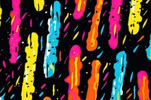 Black Background Rainbow Dots Paper Free Stock Photo - Public Domain ...