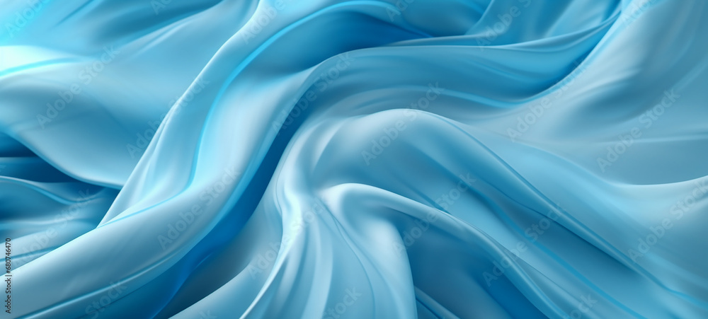 Rippling Fabric Underwater Elegance of Flowing Textiles Submerged ...