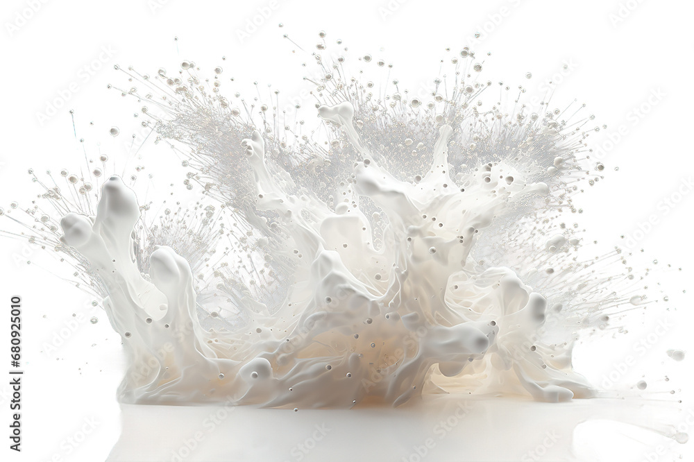 Ivory Color Splash Artistic Color Explosion isolated on a Transparent ...