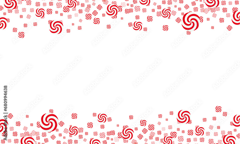 round candy christmas border transparent background xmas wallpaper with ...