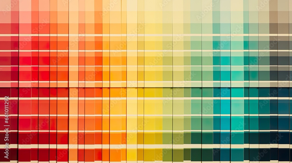 Illustration Stock RGB HEX color guide matching color palettes swatch ...
