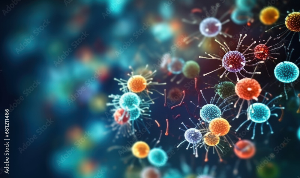 Examining viruses, coronaviruses, bacteria, and anaerobic protozoa ...