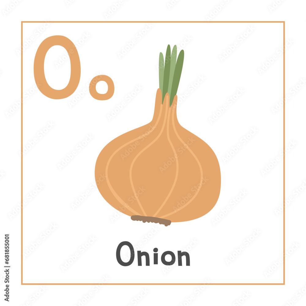 Onion clipart. Onion vector illustration cartoon flat style. Vegetables ...