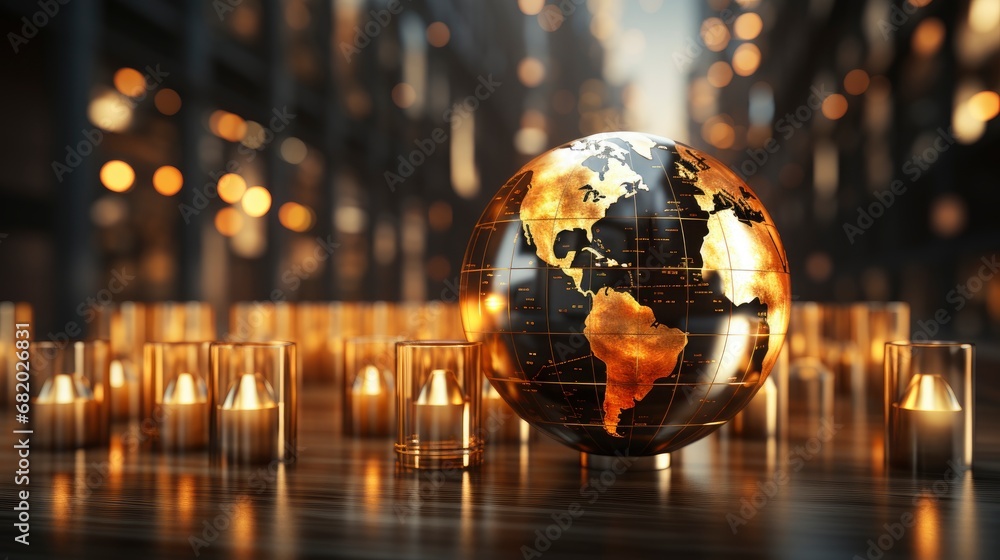 Business Economic Growth On Global Network , Background HD For Designer ...