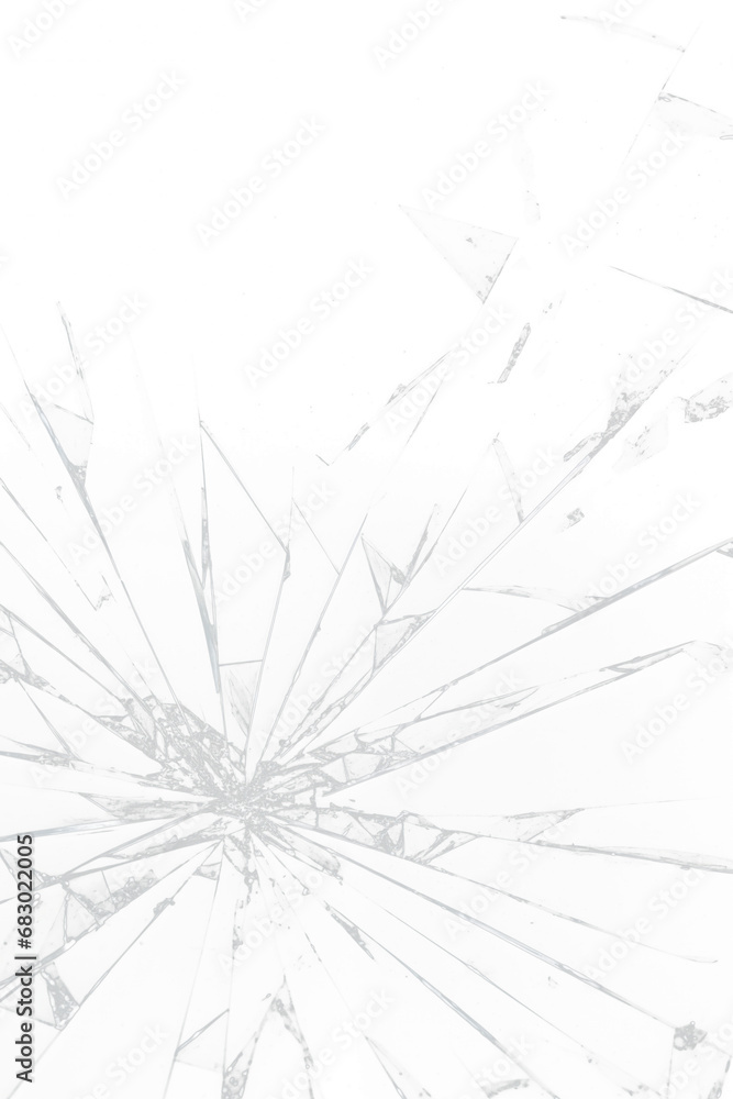 Fractured Cracked shattered glass texture - Transparent PNG file Stock ...