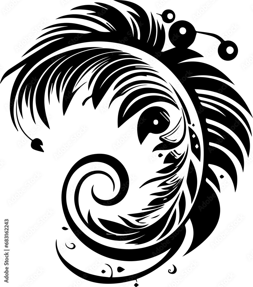maori feather Stock Photo | Adobe Stock