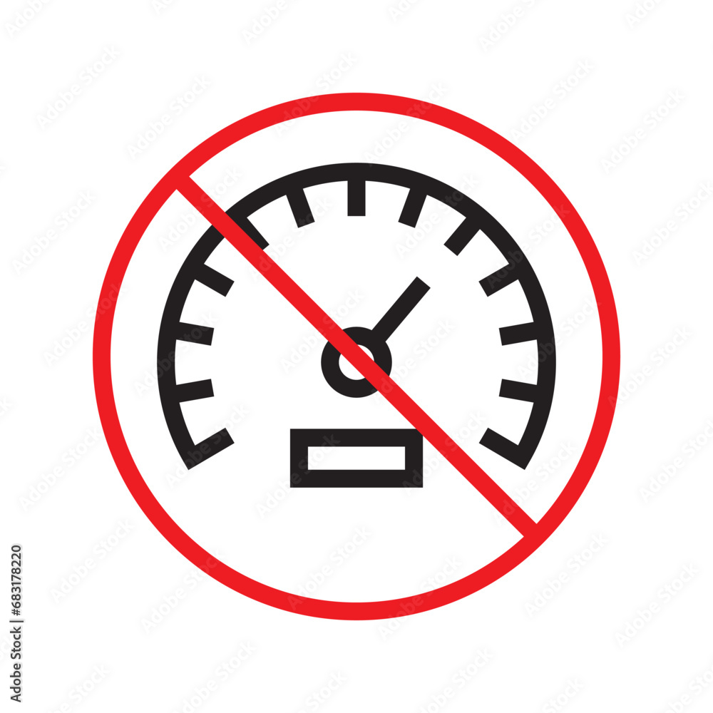 Forbidden Prohibited Warning, caution, attention, restriction label ...