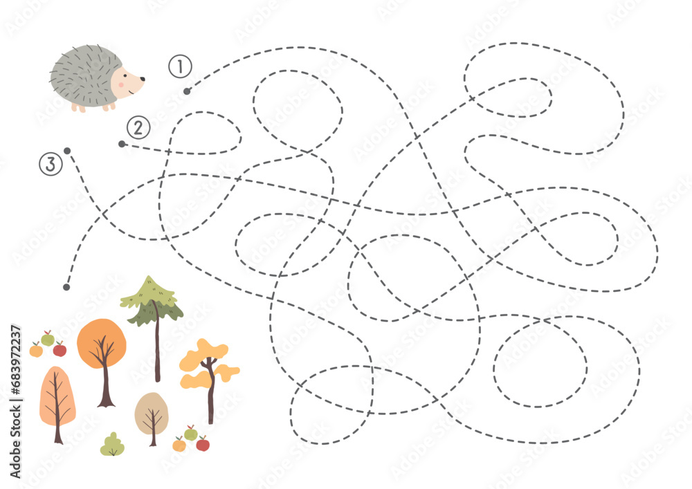 Labyrinth, Maze game for children. Logical puzzle for kids. Quest to ...